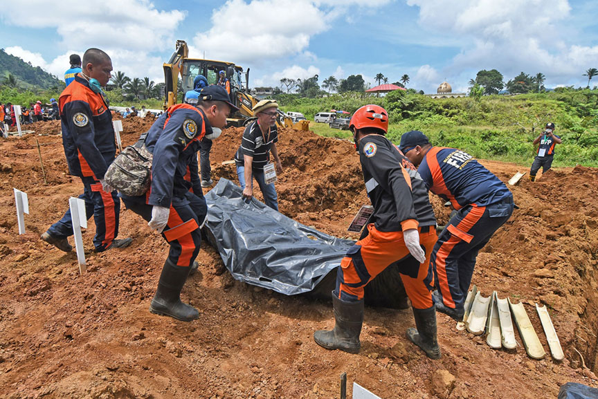 40 bodies buried in Marawi, mostly of ISIS-Maute fighters