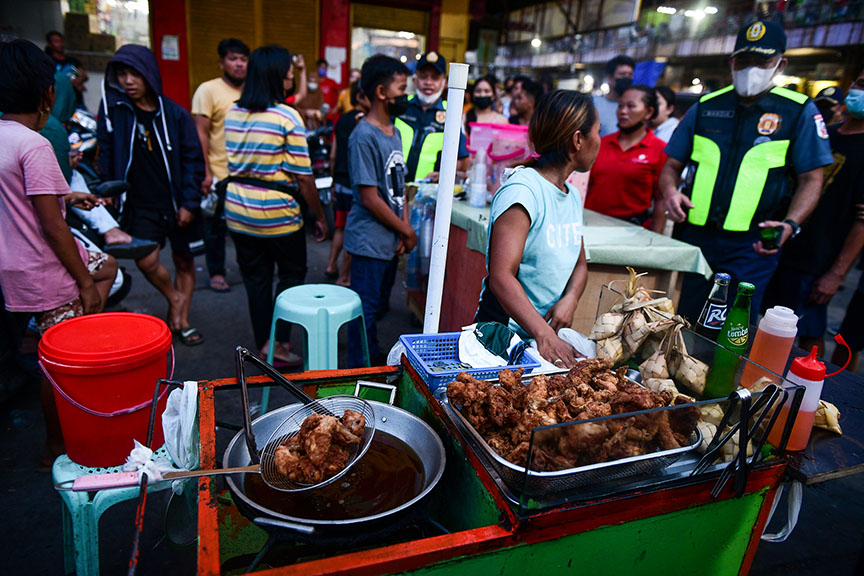 CDO打击了街头小贩，街头小贩，MindaNews