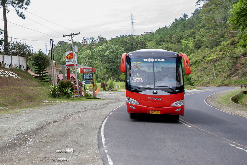 Driver, 5 passengers hurt as bus falls into canal