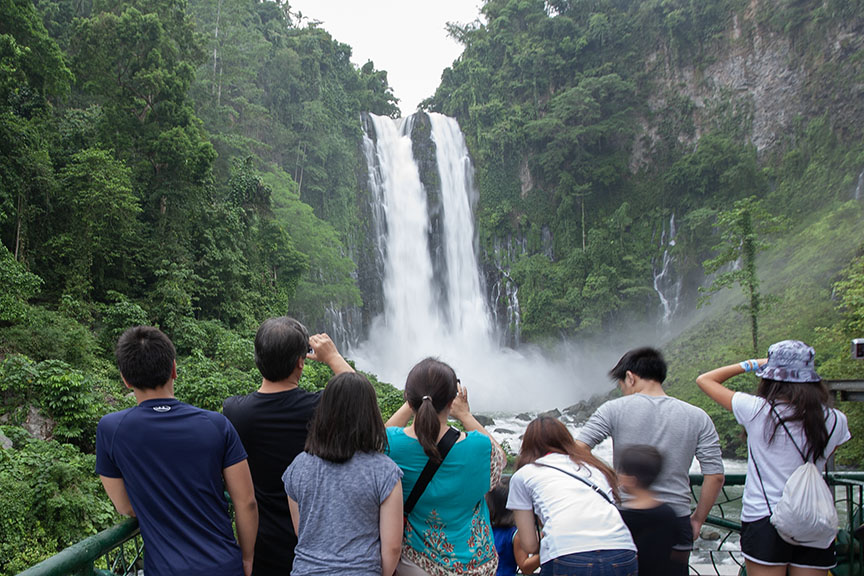 Maria Cristina Falls closed to public viewing due to landslides